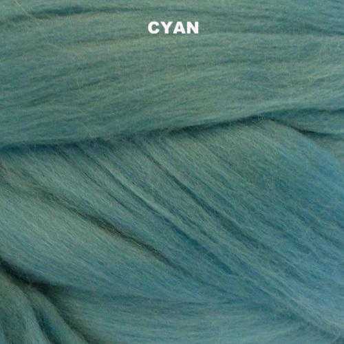 Merino Wool Roving for Felting and Spinning - The Blues – The Yarn Tree ...